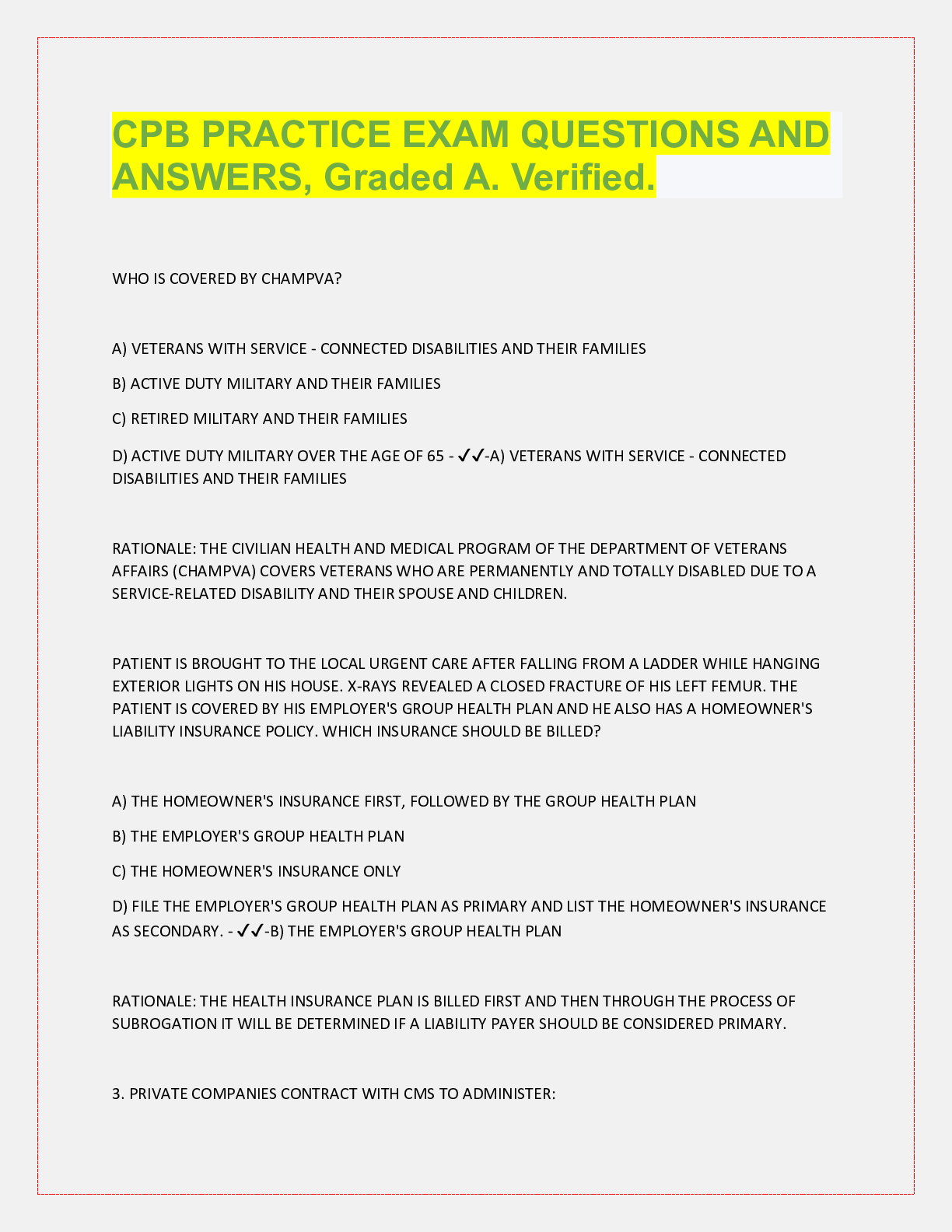 CPB PRACTICE EXAM QUESTIONS AND ANSWERS - Scholarfriends